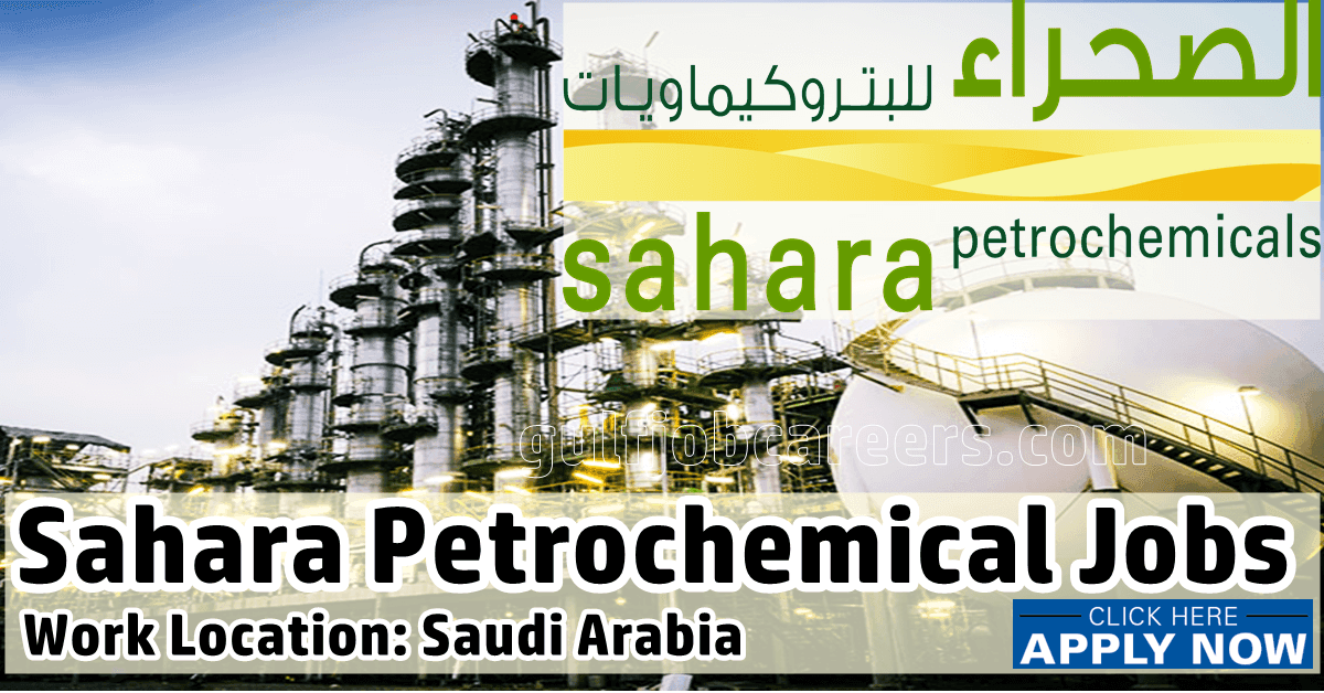 SAHARA Petrochemicals Job Openings Saudi Arabia