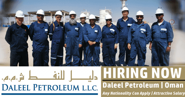 Daleel Petroleum Oman Job Vacancies (2025)