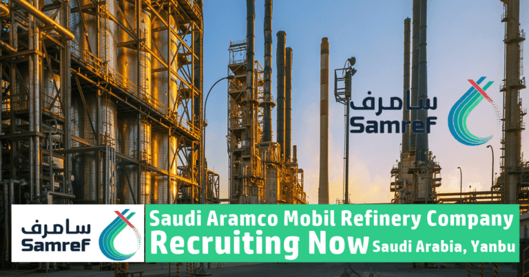 SAMREF Jobs | Saudi Aramco Mobil Refinery