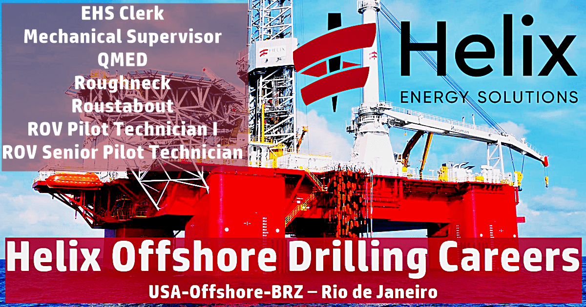 Helix Energy Jobs 2025 | Urgent Offshore Services