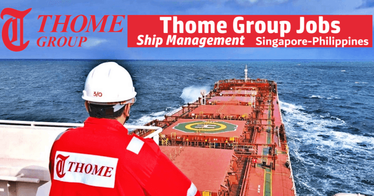 Thome Group Jobs 2023 | Maritime Industry | Philippines-India