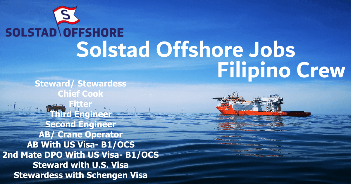 Solstad Offshore Jobs 2024 | UK-Norway-Australia