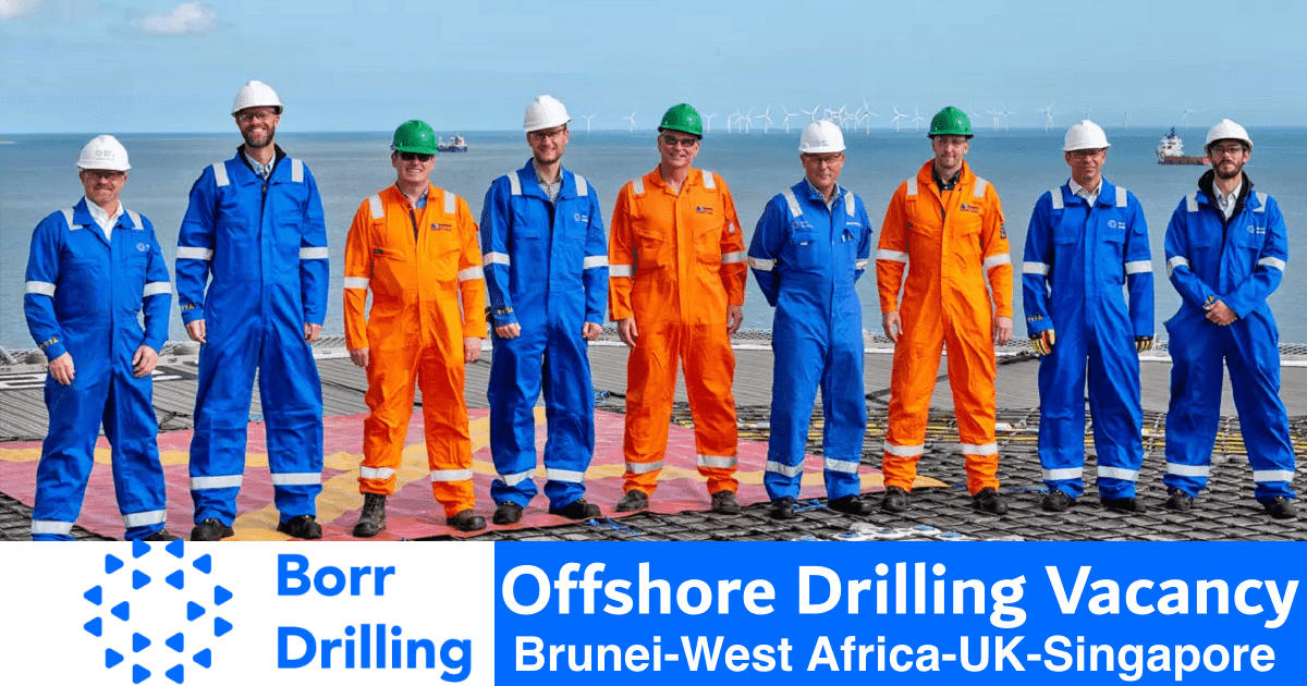 Borr Drilling Jobs 2025 | Offshore Drilling Jobs