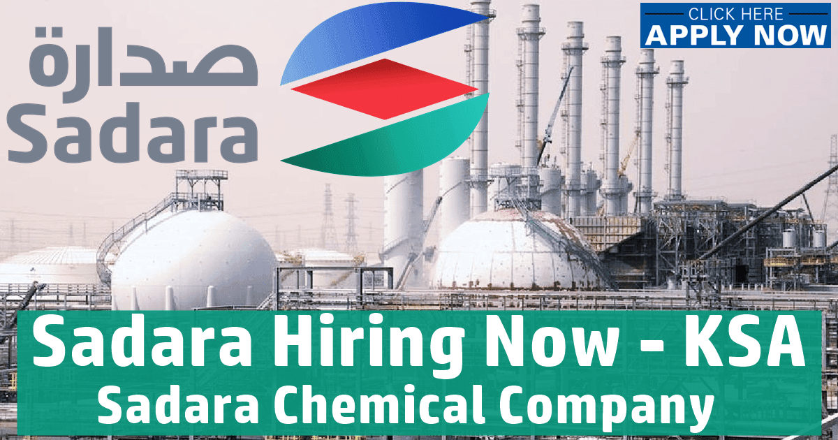 Sadara Chemical Jobs 2022 | Saudi Arabia